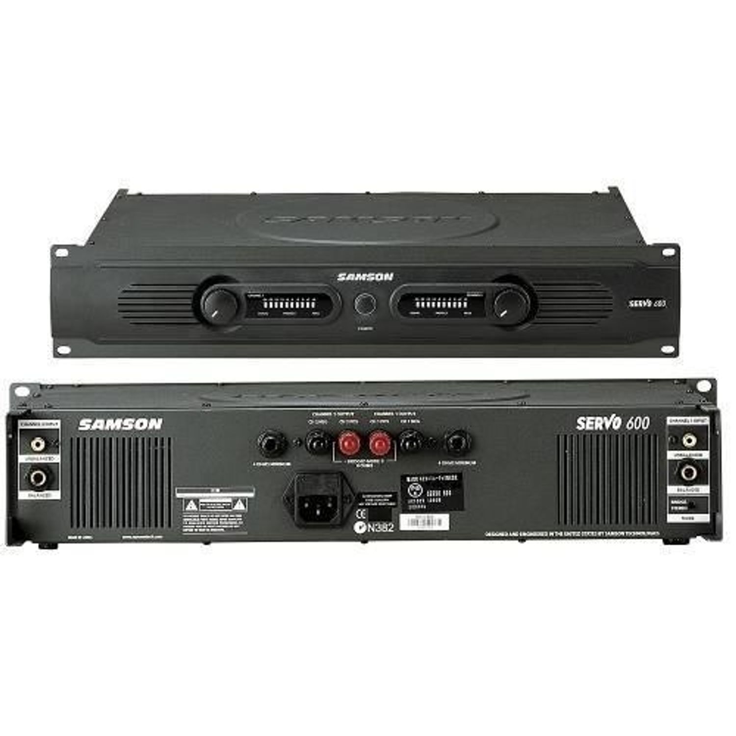 Potencia De Estudio Samson 300+300/4; 225+225/8 Servo600 - Baires Rocks